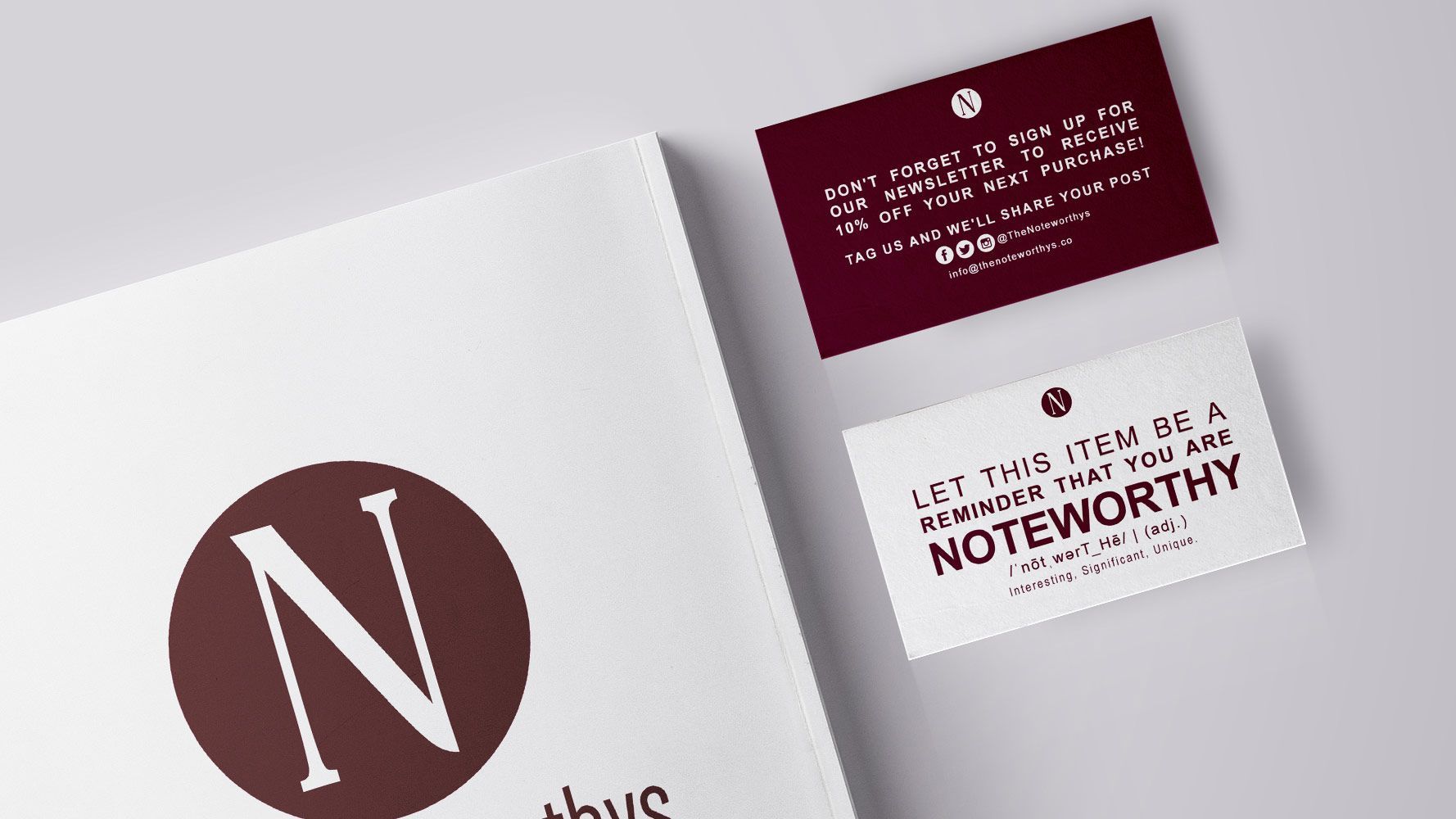 The Noteworthys Graphic Design Case Study | Obie Rifai Designs